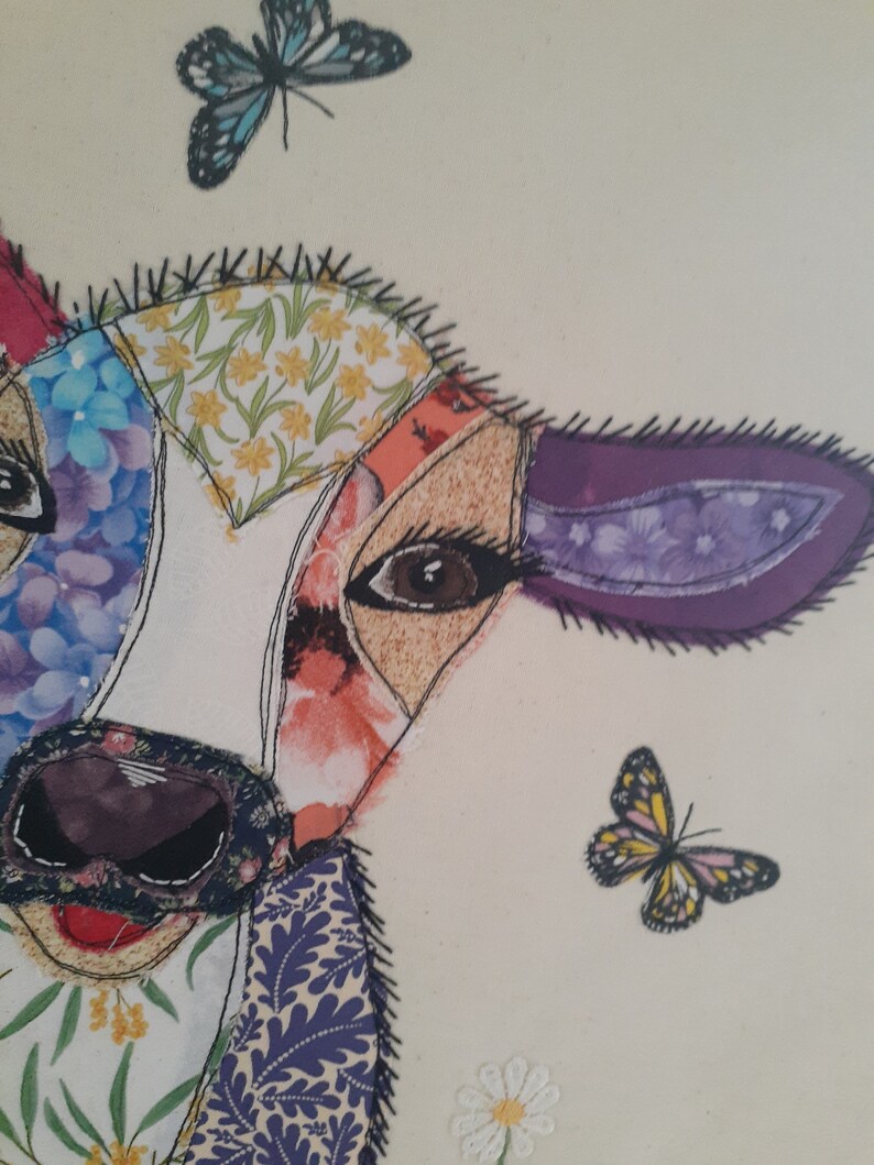 Cow Applique Pattern: Poppy Calf Quilt Block (PDF Pattern) - Etsy