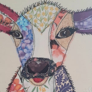 Cow Applique Pattern: Poppy Calf Quilt Block (PDF Pattern) - Etsy