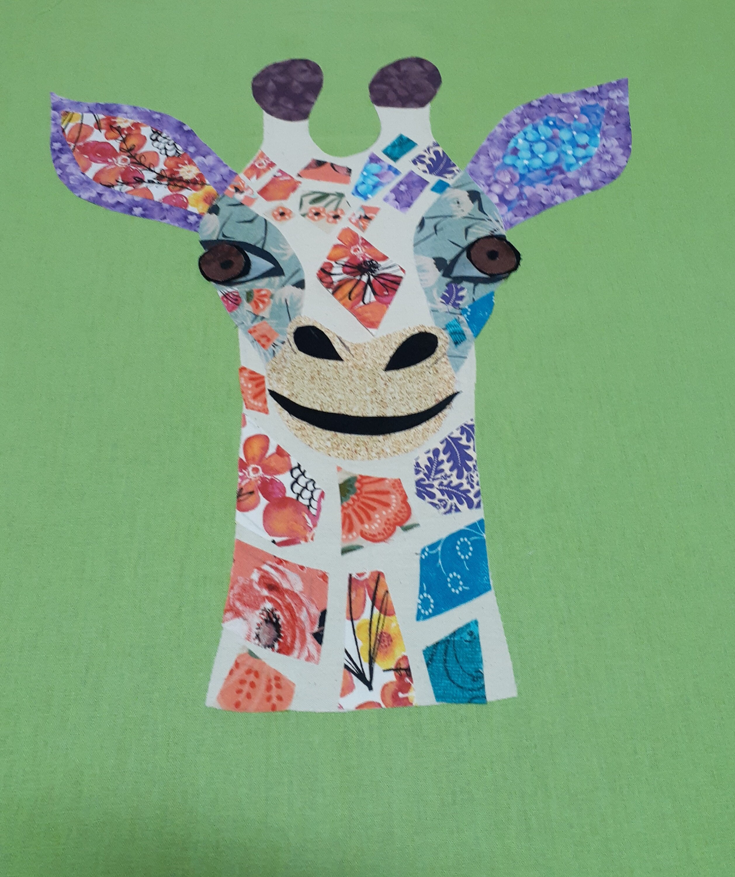 Giraffe Applique Pattern: Wild Animal Quilt Block (PDF Pattern) - Etsy