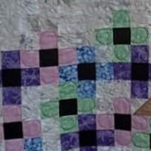 Giraffe Patchwork Quilt Pattern Molly the Little Baby Giraffe Scrap ...