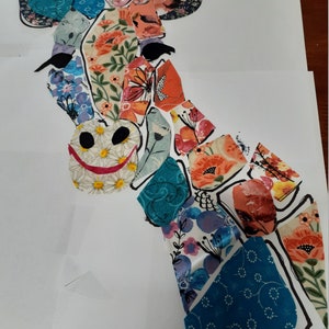 Giraffe Applique Pattern: Jill the Gentle Giant Quilt Block (PDF ...