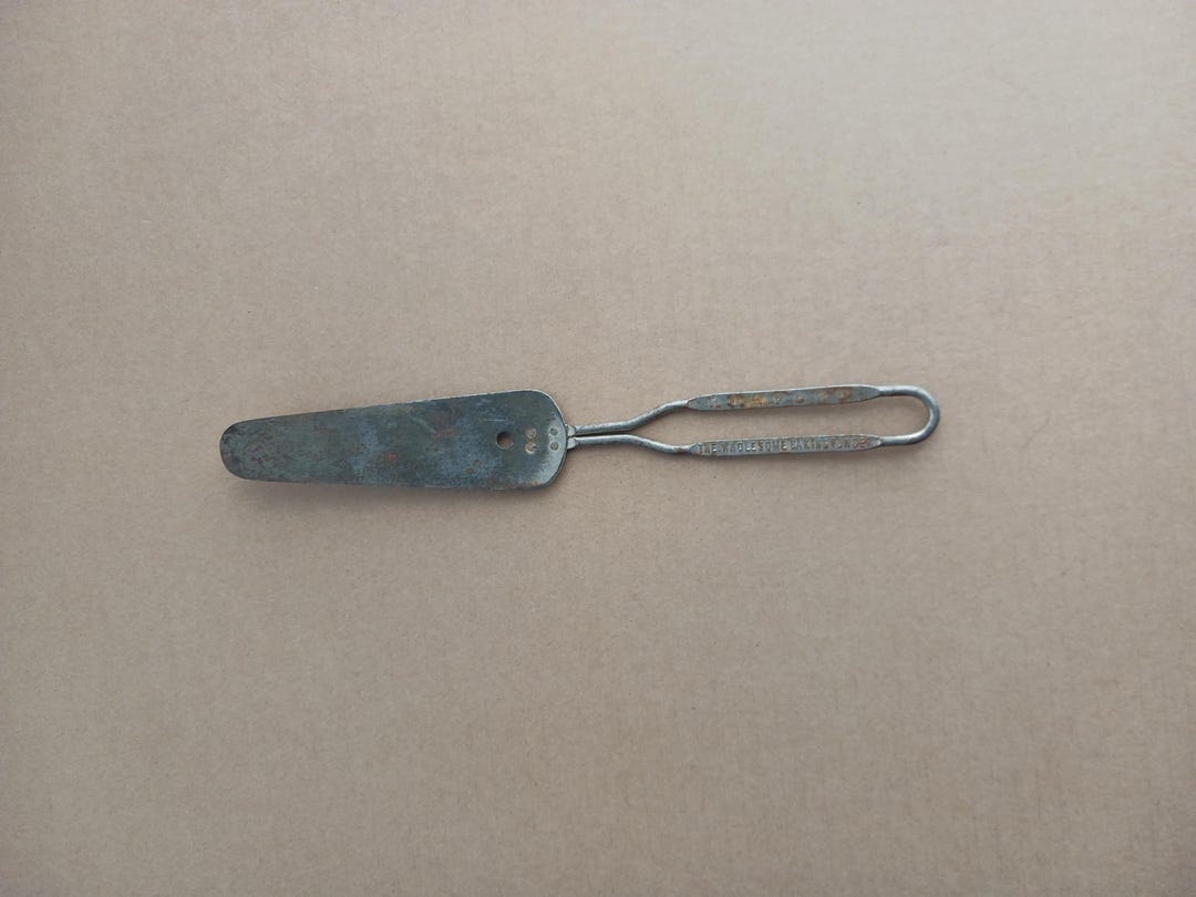 Antique RUMFORD Advertising KITCHEN SPATULA. Raised Lettering on Handle ...