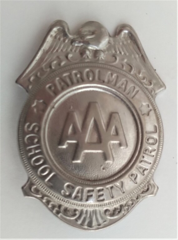 1976 Safety Patrol Award Patch - Gem