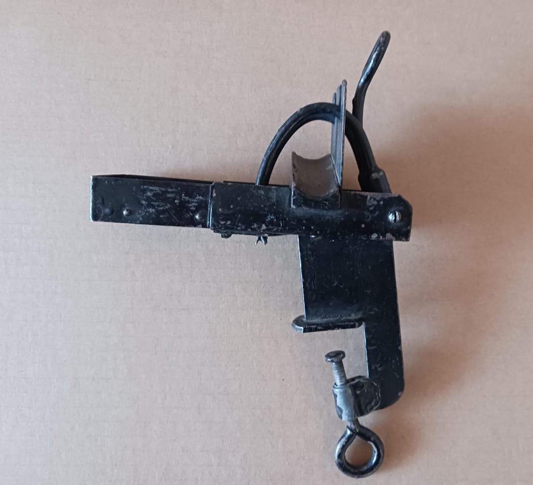 Very Rare & EARLY Antique GEORGE GEER Primitive Kitchen Cherry Stoner ...