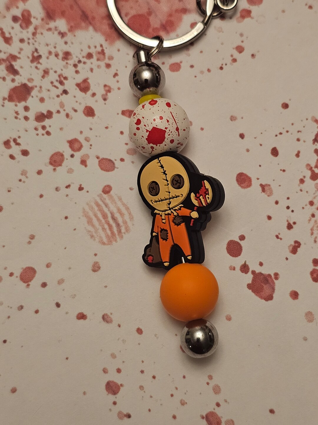 Beaded Keychainhorror80s Horror Movies Trick or Treat Back - Etsy