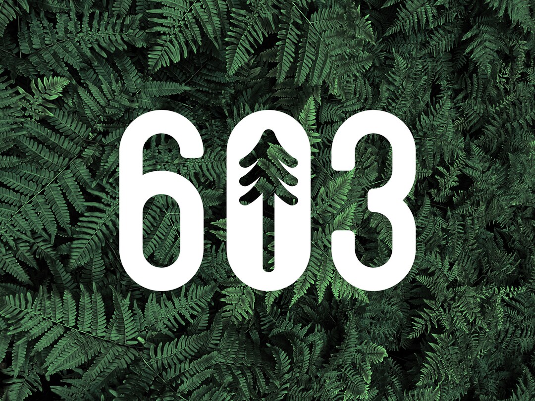 Area Code Decal - Etsy