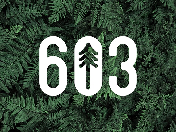 Area Code Decal - Etsy