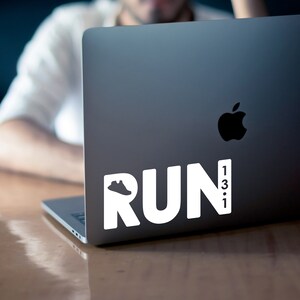 Large RUN 13.1 Decal - Etsy