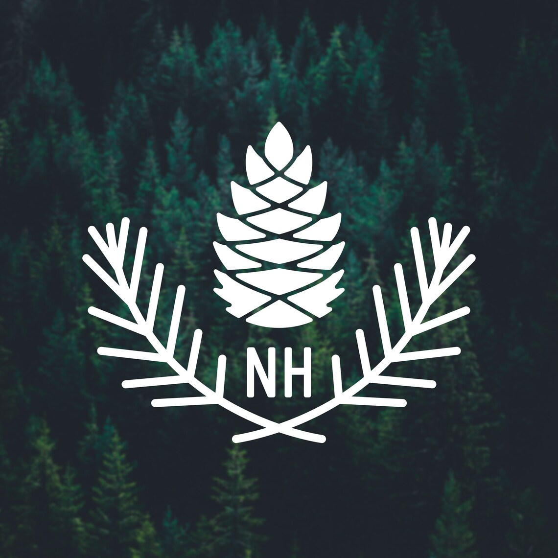 Pine Cone Decals - Etsy