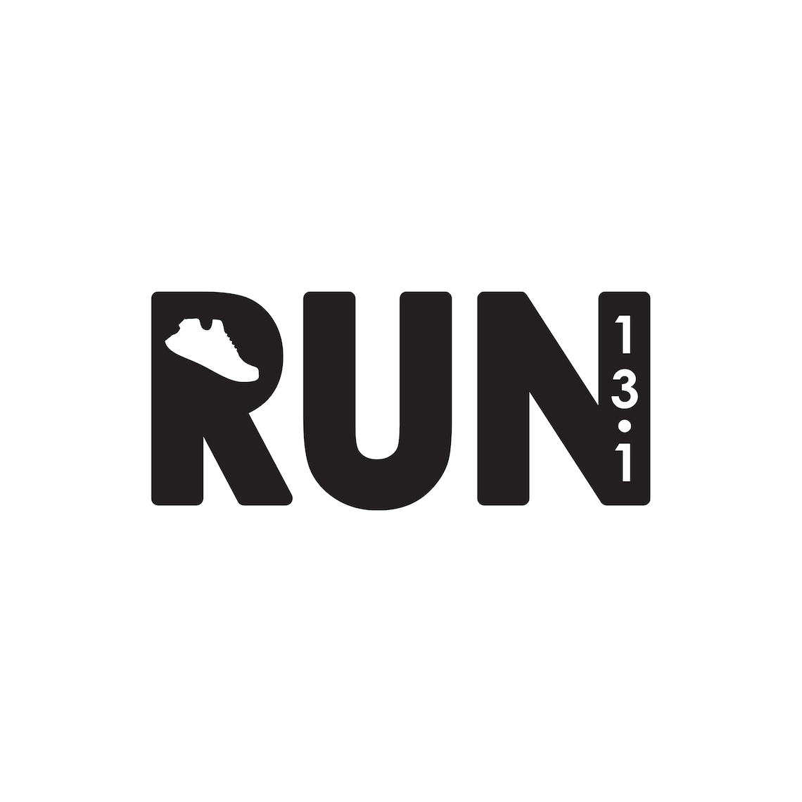 Large RUN 13.1 Decal | Etsy