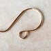 Small Hand Formed Gold-filled Hooks, Gold Filled Ear Wires, Jewelry ...