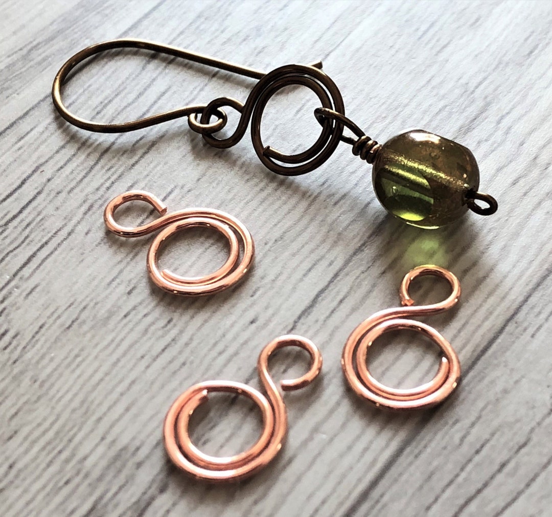 10 Handmade Copper Connectors: Jewelry Making Supplies, 15mm - Etsy