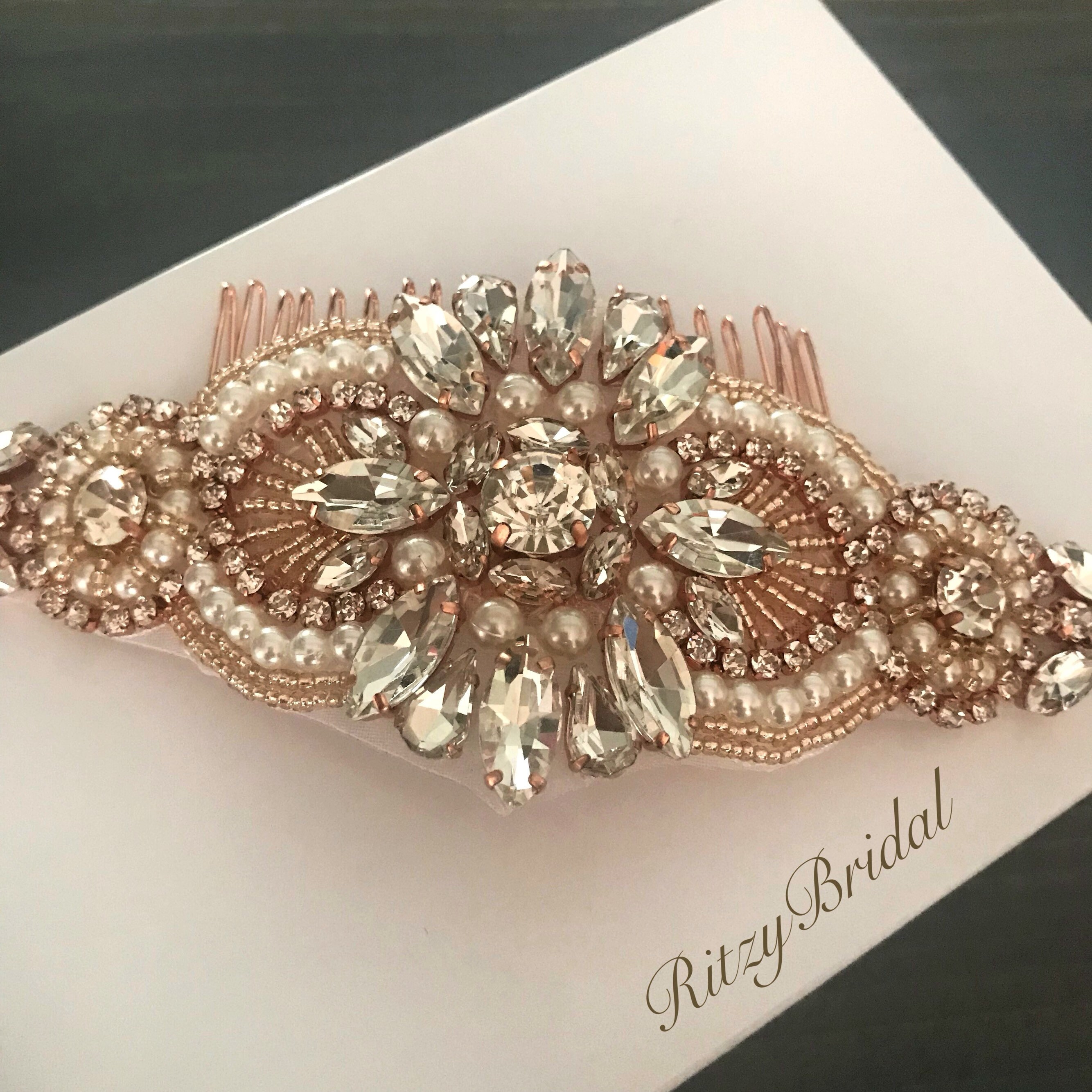 Wedding Hair Comb Wedding Headpiece Bridal Headpiece Hair | Etsy