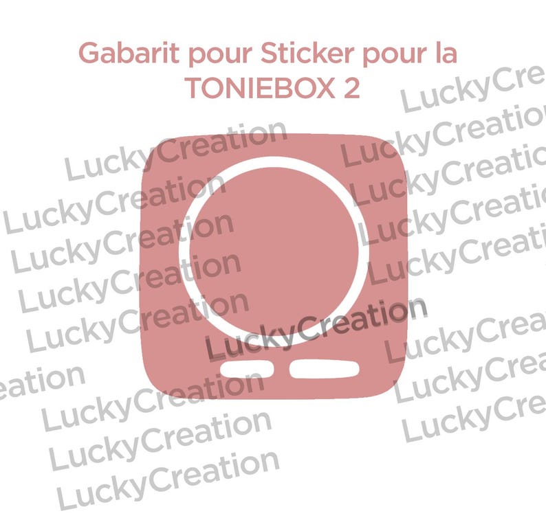 Sticker Template File, Toniebox 2 PNG - Cricut and Cutting Machines ...