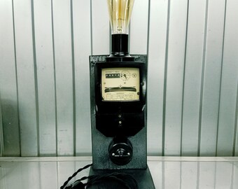 Electric meter lamp | Etsy