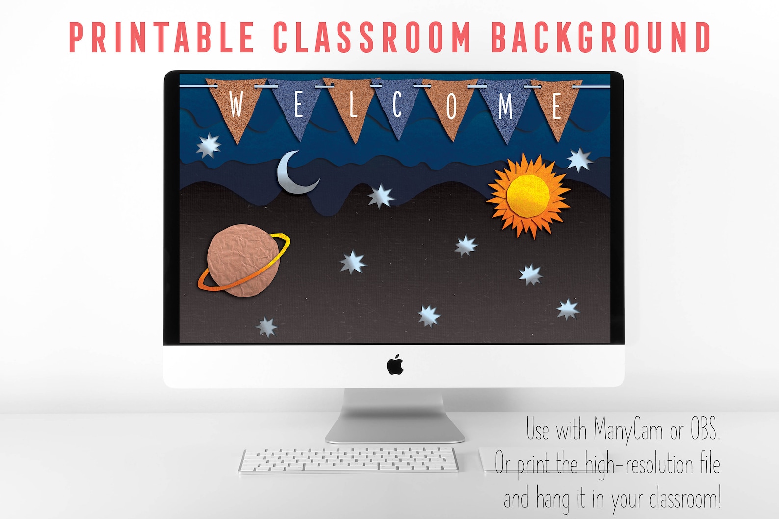 ESL teacher background classroom background backdrop online | Etsy