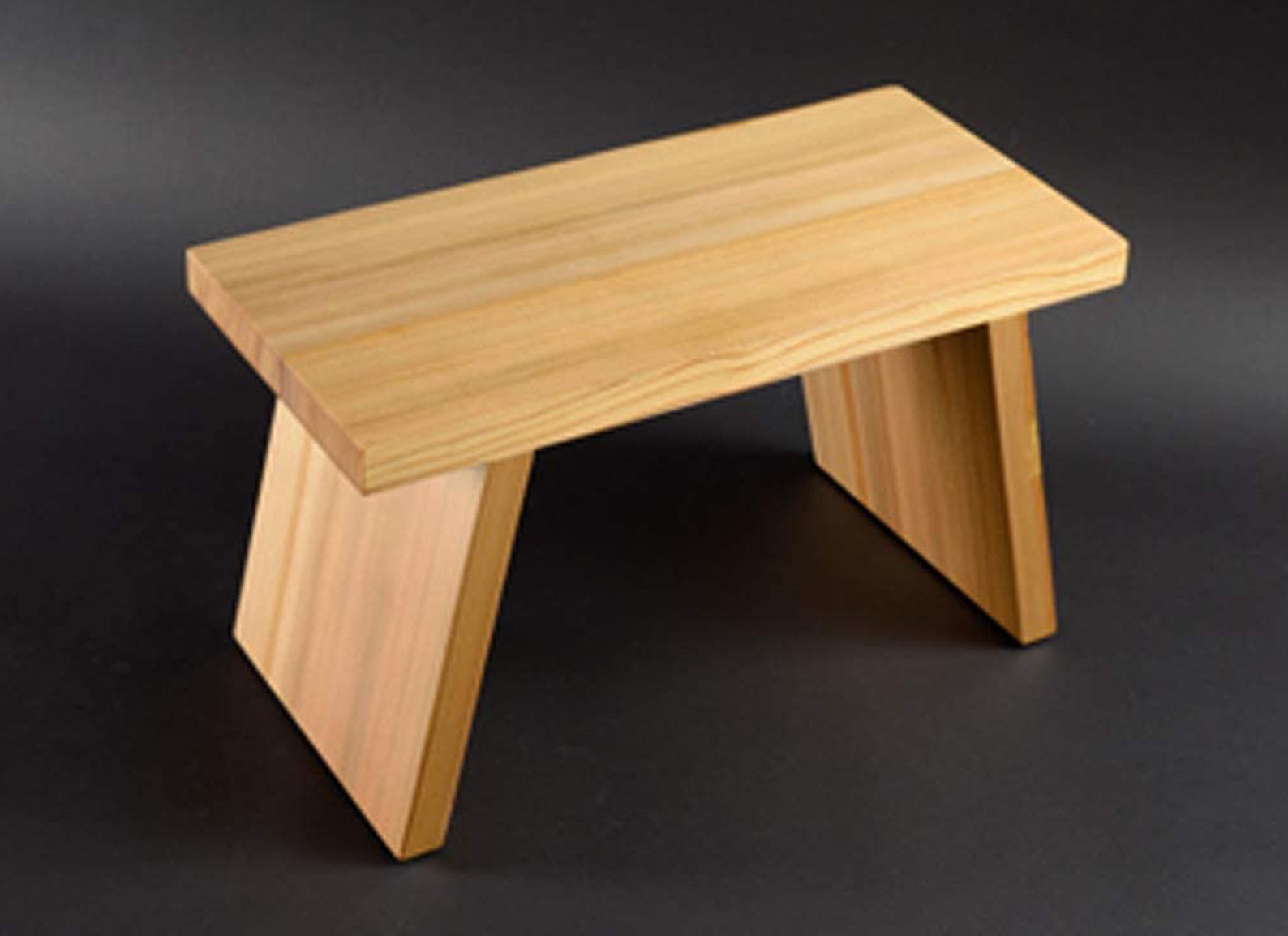 Japanese Sugi Bath Stool Made in Japan - Etsy