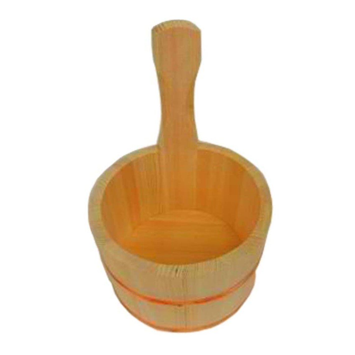 Japanese Hinoki Wood Bath Bucket With Handle - Etsy