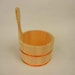 Japanese Hinoki Wood Bath Bucket With Handle - Etsy