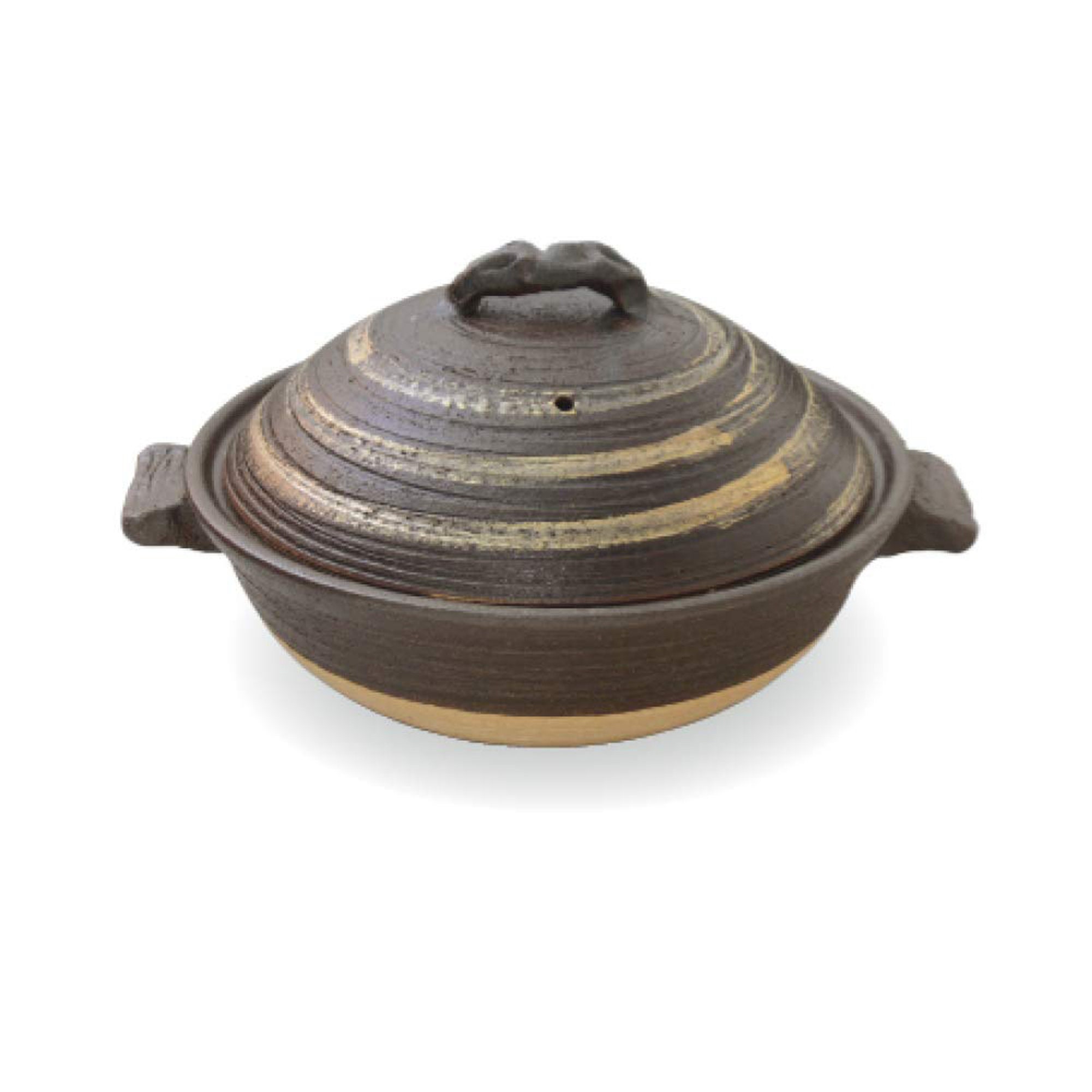 Japanese Donabe Clay Pot, 2 Litre, Handmade in Japan, Good for 3-4 ...