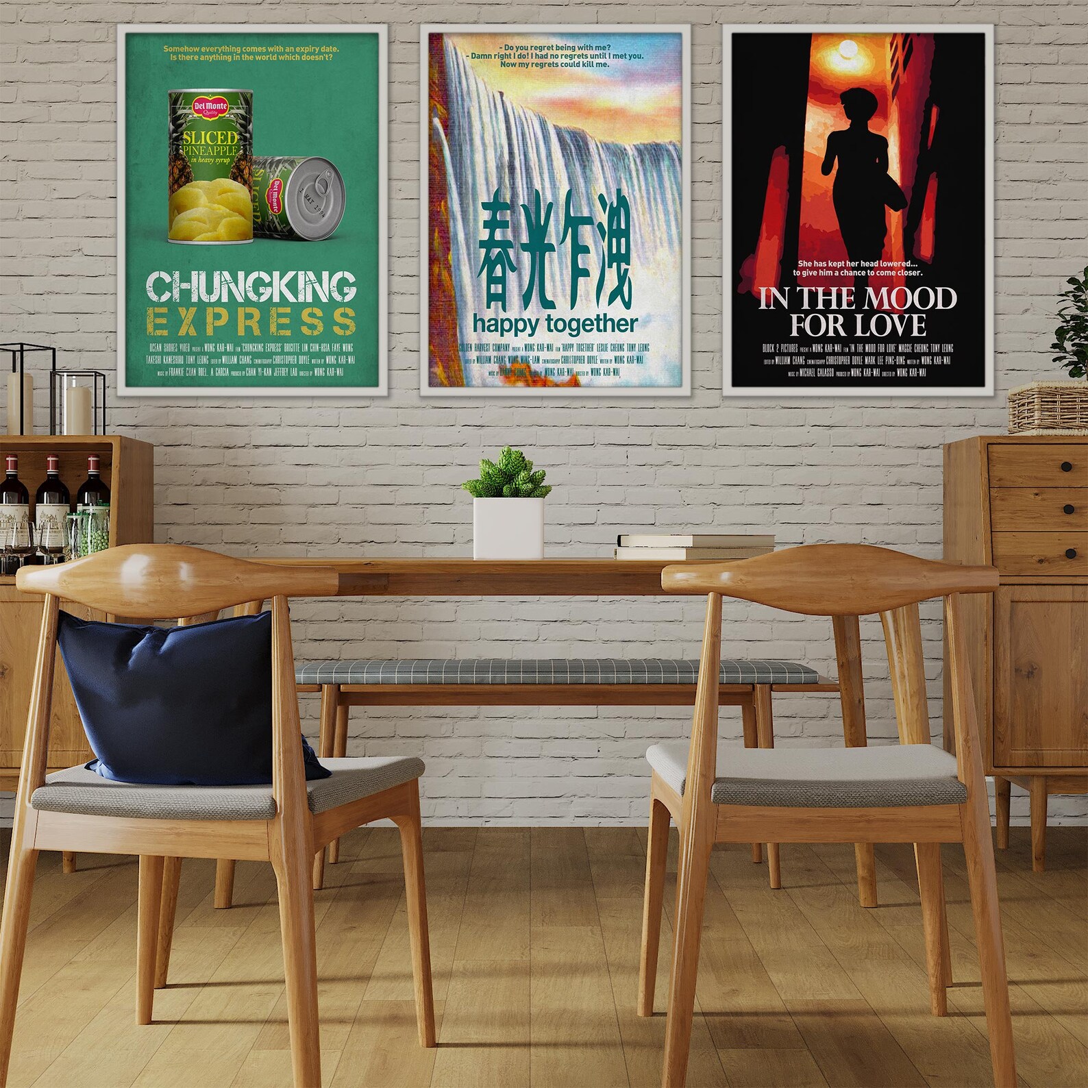 Set of 3 Movie Posters Prints. Wong Kar Wai Film Poster - Etsy