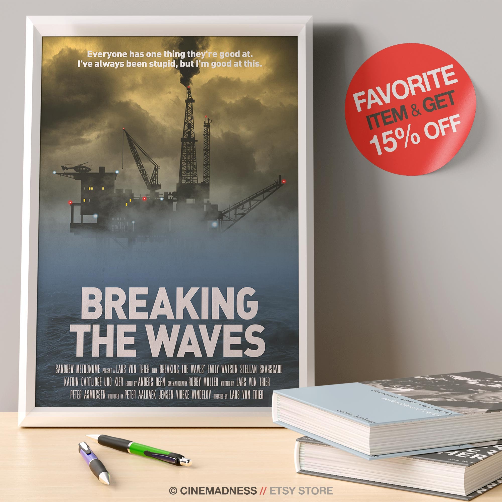 Breaking The Waves Poster