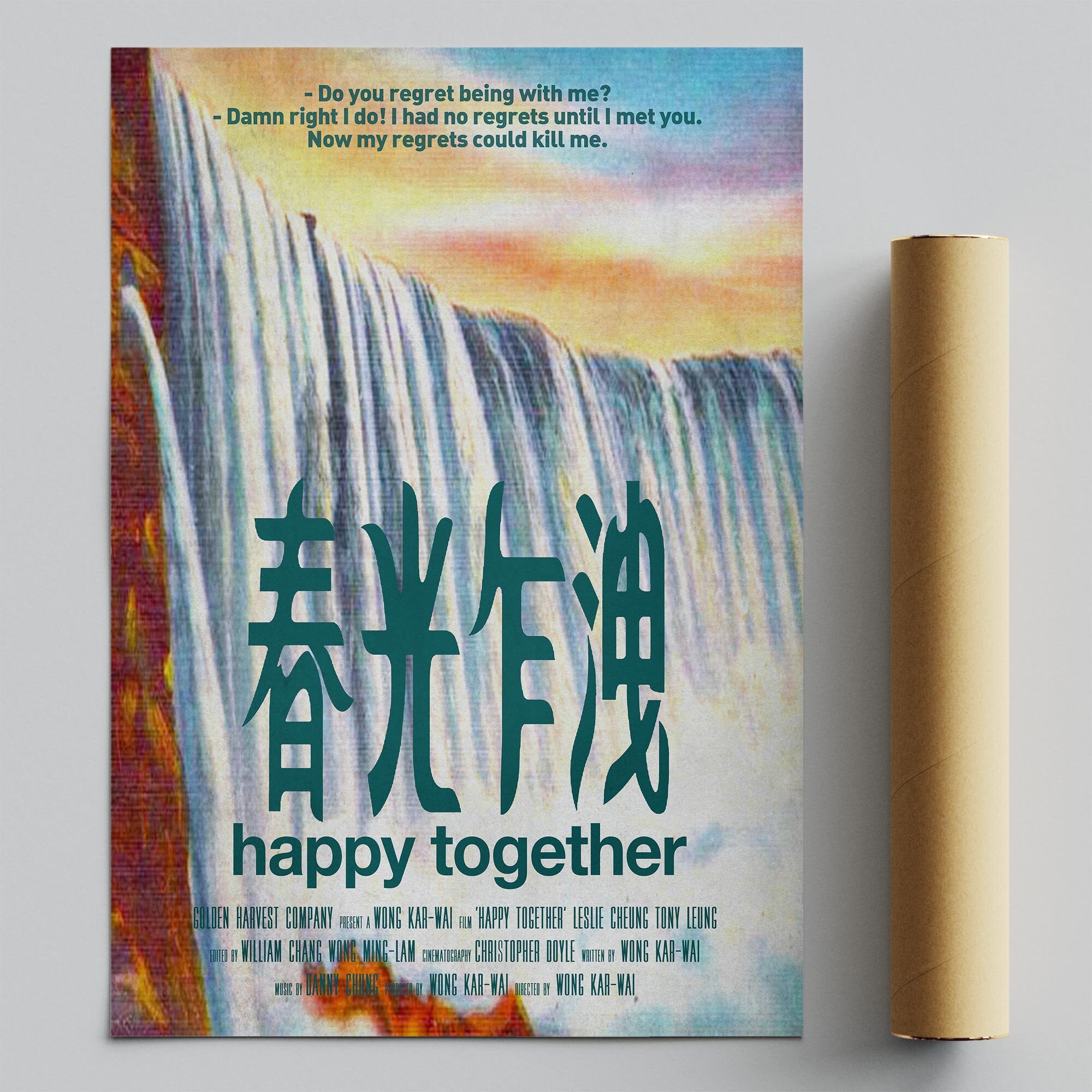 Set of 3 Movie Posters Prints. Wong Kar Wai Film Poster - Etsy