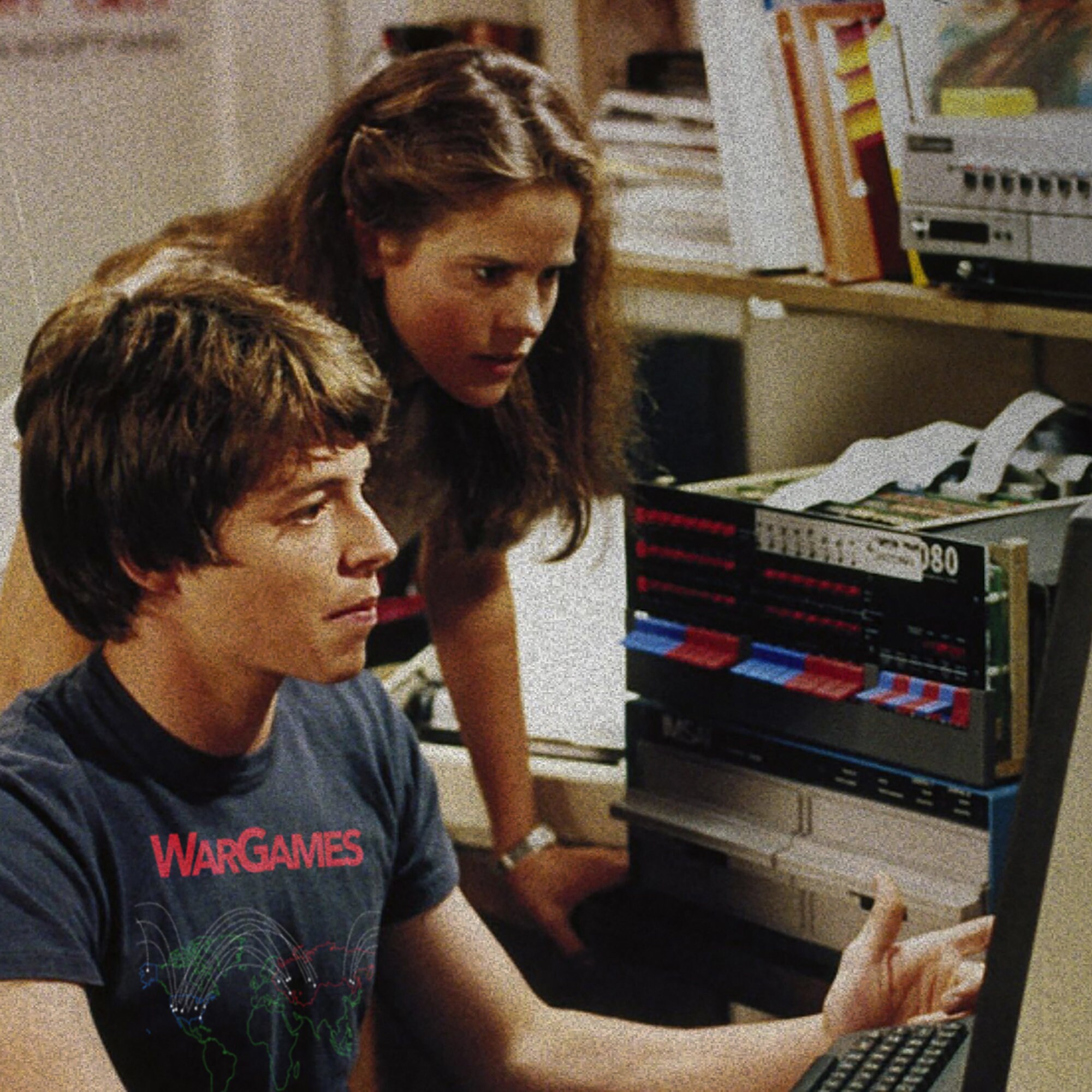 Wargames by John Badham With Matthew Broderick, 1983. Short Sleeve ...