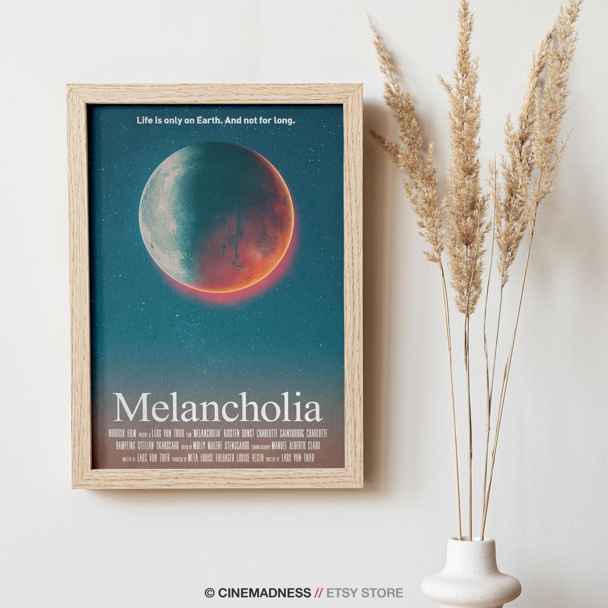 Melancholia by Lars Von Trier With Kirsten Dunst, Charlotte Gainsbourg ...