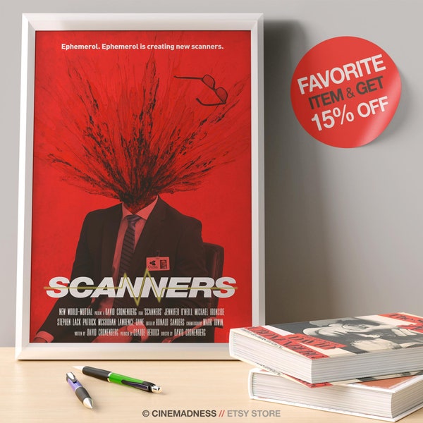 Scanners Poster - Etsy
