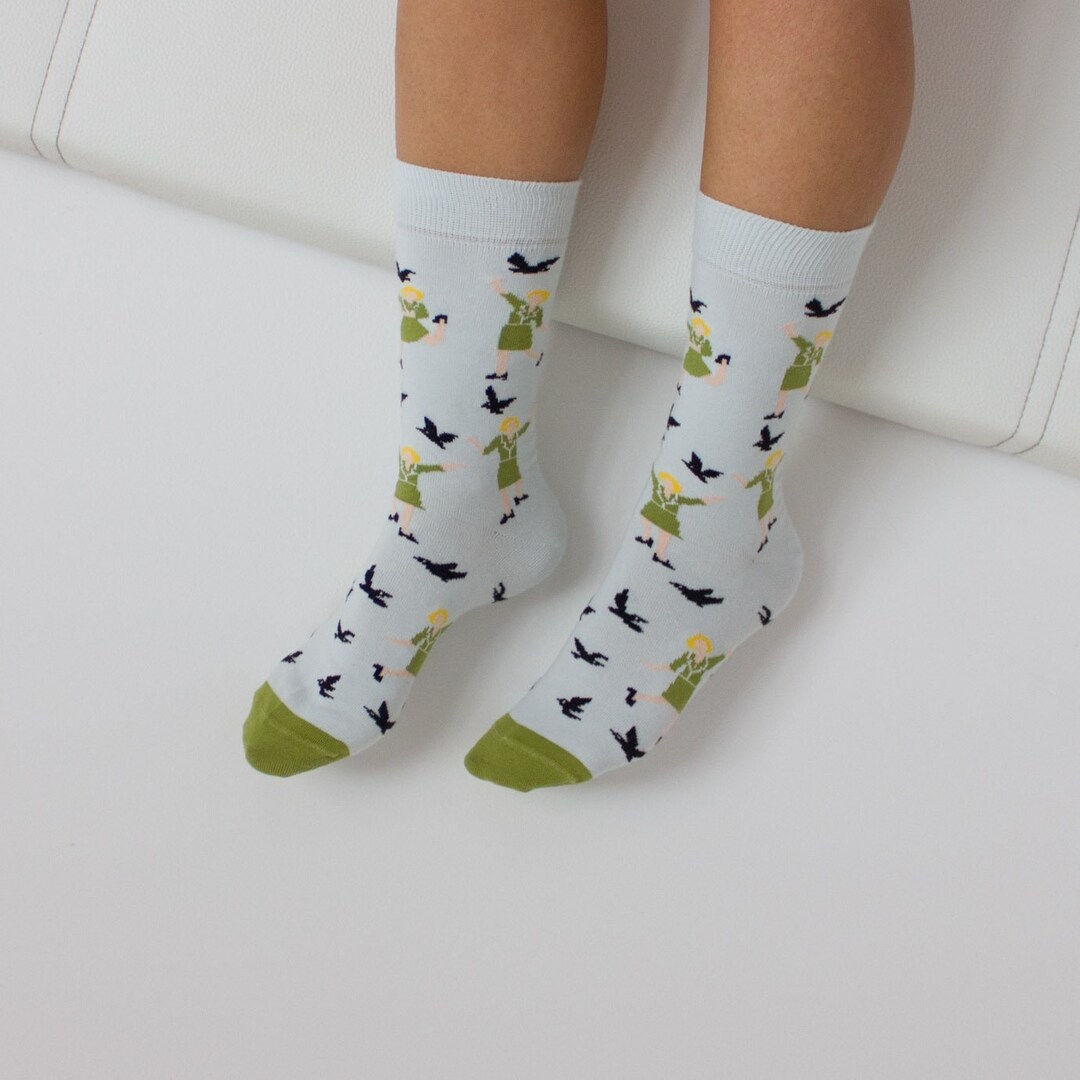 Birds Socks - Etsy