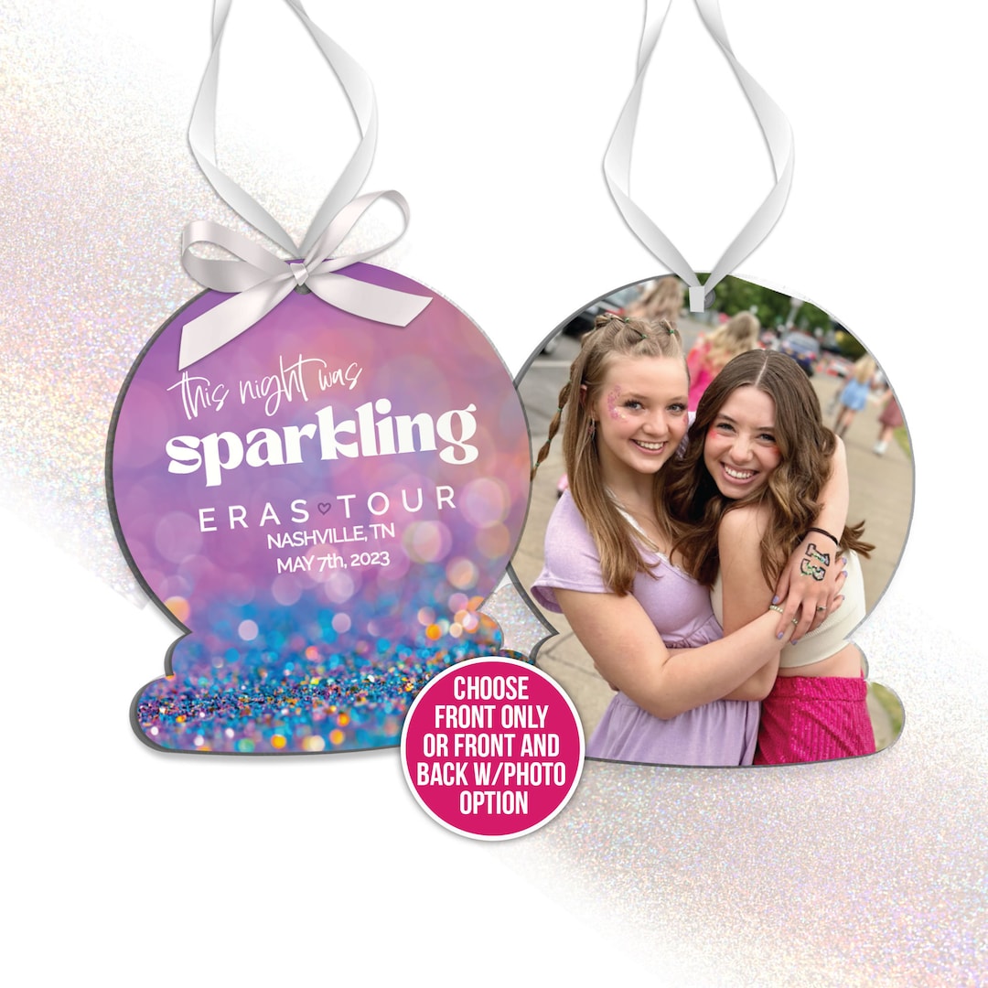 Concert Tour Commemorative Ornament Great Custom Gift for Concert Fans ...