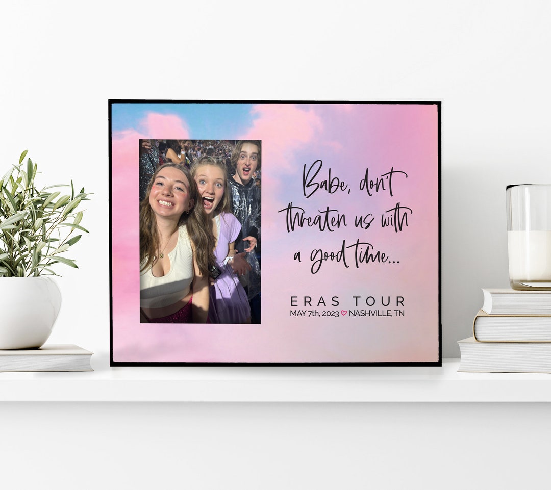Eras Tour Concert Gift Lover Inspired Taylor Swift Memory Photo Frame ...