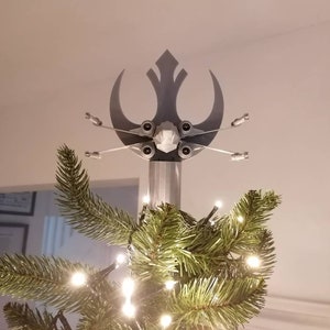 Star Wars Rebel Alliance X Wing Christmas Tree Topper - Etsy