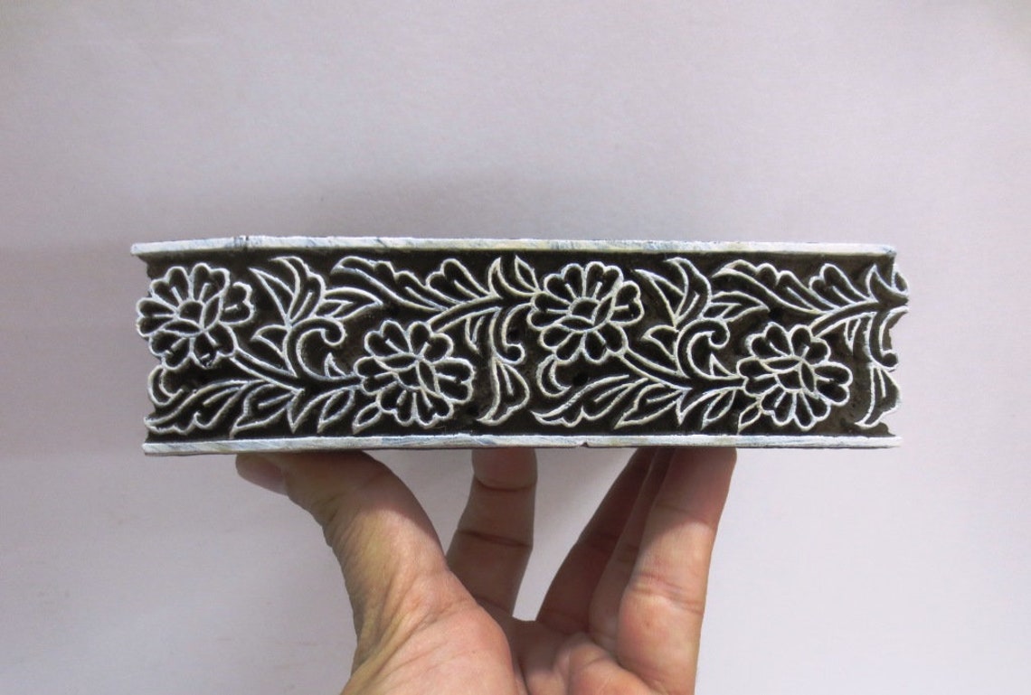 Indian Hand Carved Wooden Printing Blocks Wooden Printing - Etsy