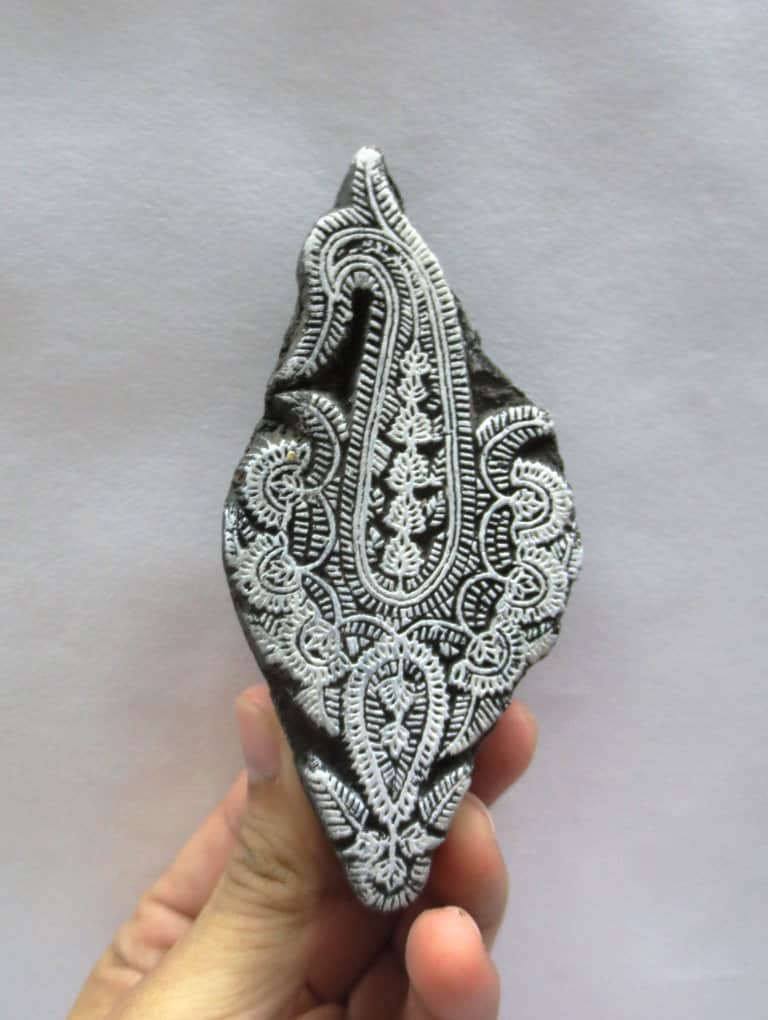 Vintage Old Ethnic Traditional Carving Pattern Unique Shape Wooden ...