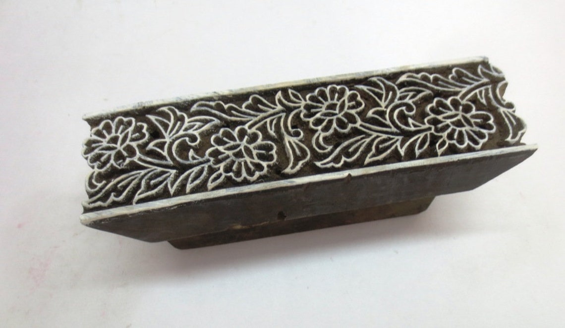Indian Hand Carved Wooden Printing Blocks Wooden Printing - Etsy