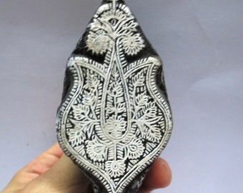 Vintage Old Ethnic Traditional Carving Pattern Unique Shape | Etsy