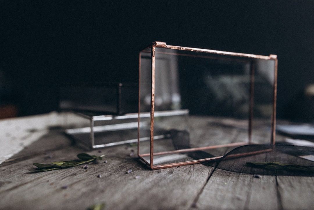 Glass Photo Box for Prints 4x6 | 5x7 | 6x8 - Etsy