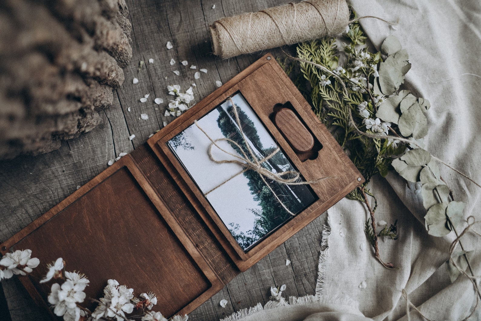 Wooden Photo Box 5x713x18 for Photo Packaging With - Etsy