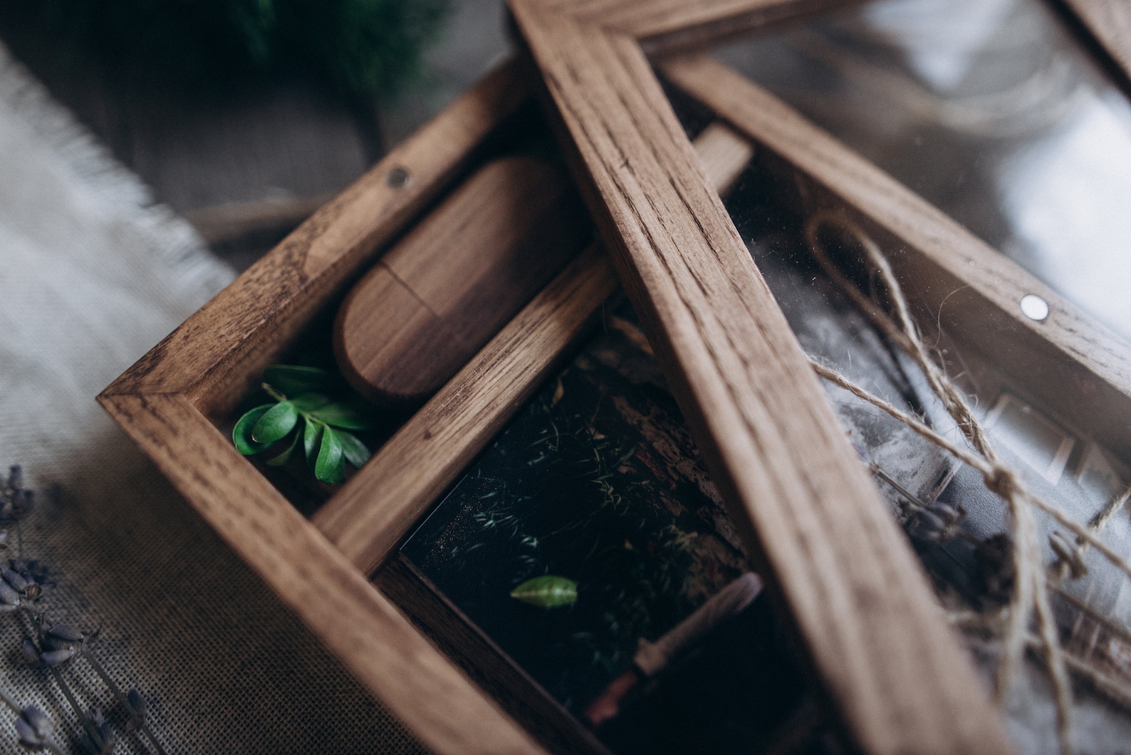 Wood Photo Box for Photo 4x6 & USB Box Holder 4x6 - Etsy