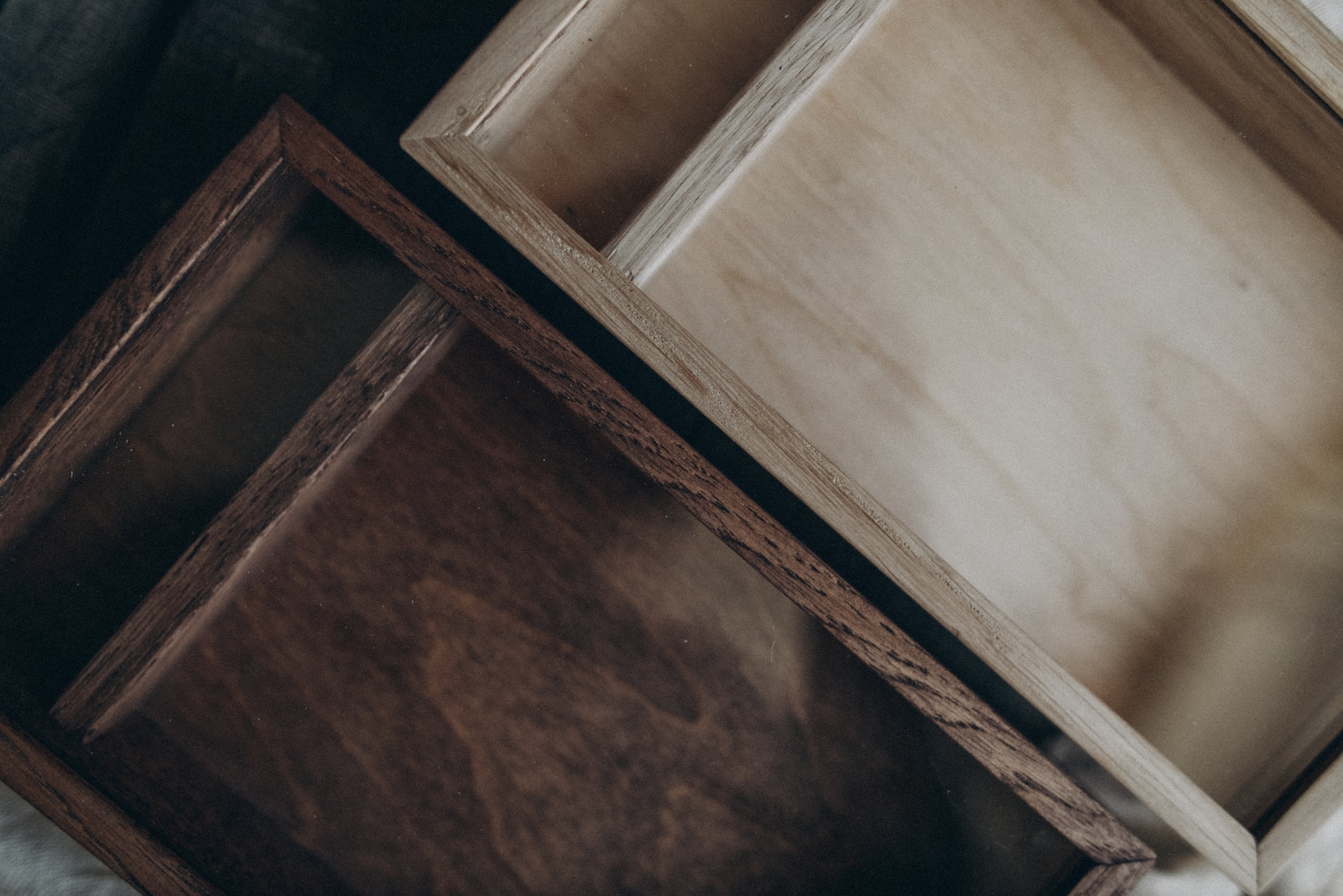 Wood Photo Box for Photo 5x7 & USB Box Holder - Etsy