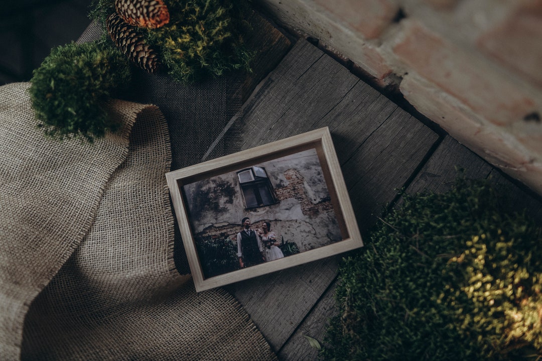 Wood Photo Box for Print | Photo Box for 4 X 6 | 5 X 7 | 6 X 8 - Etsy