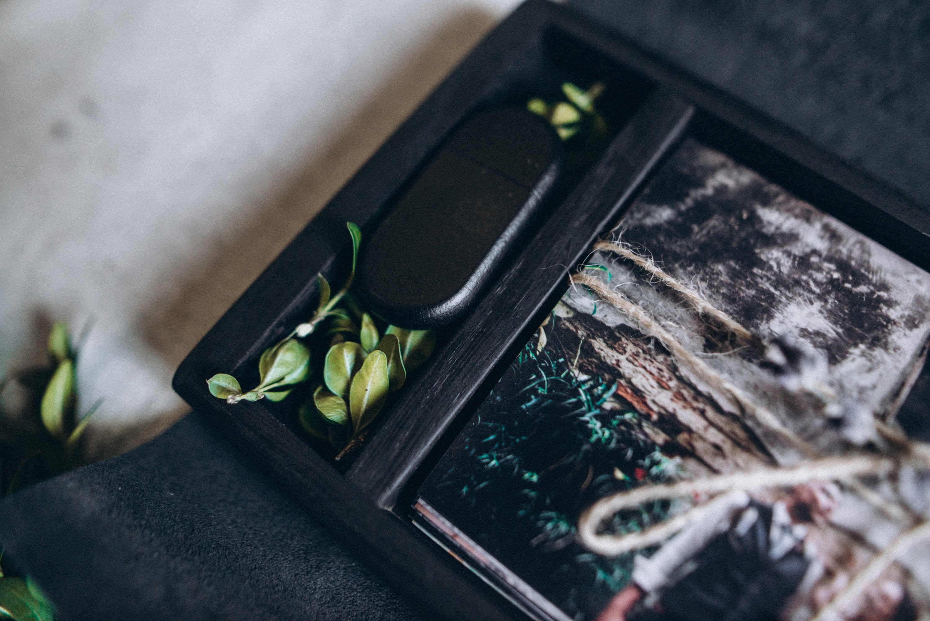 Wooden box 5x7 13x18 leather for photo packaging with | Etsy