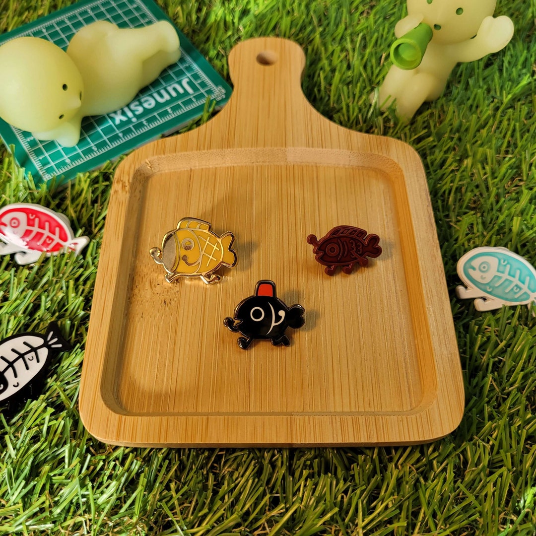 Food Fish Enamel Pins - Etsy