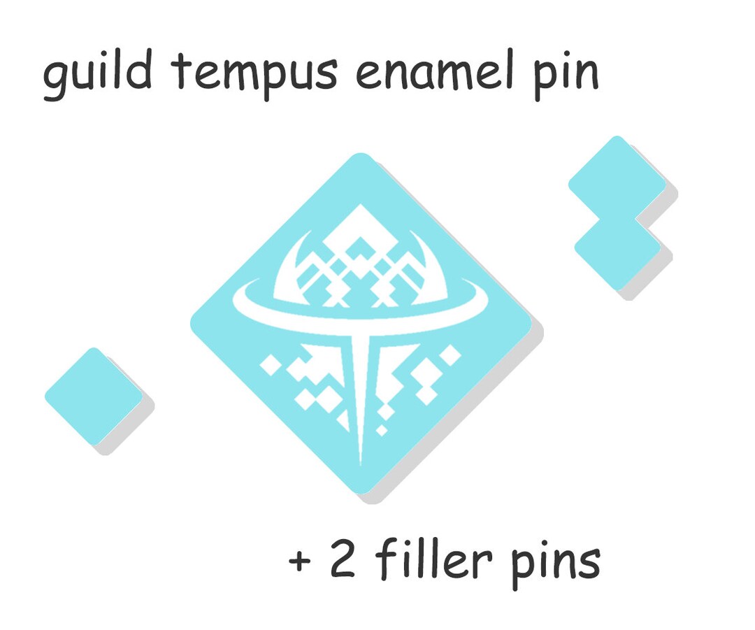 Holostars Guild Tempus Enamel Pin + Filler Pins - Etsy