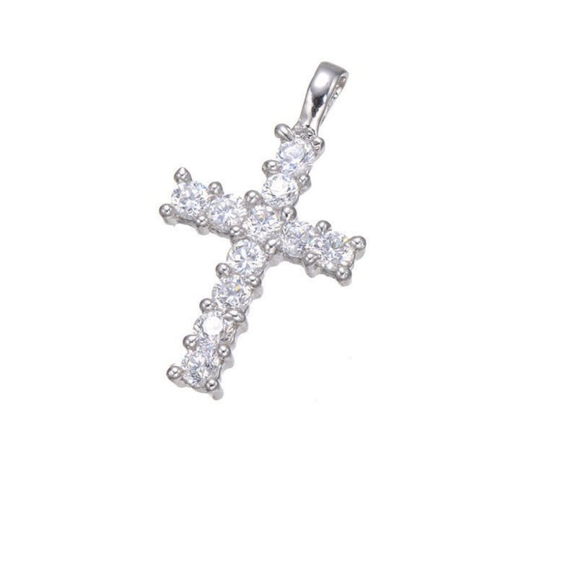 Shiny Cross Pendant - Etsy