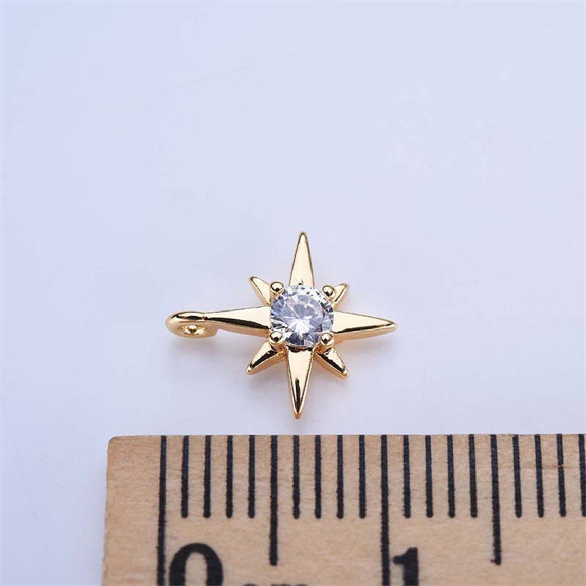 High-quality 10pcs Shiny Clear Zircon Earring Pendant | Etsy