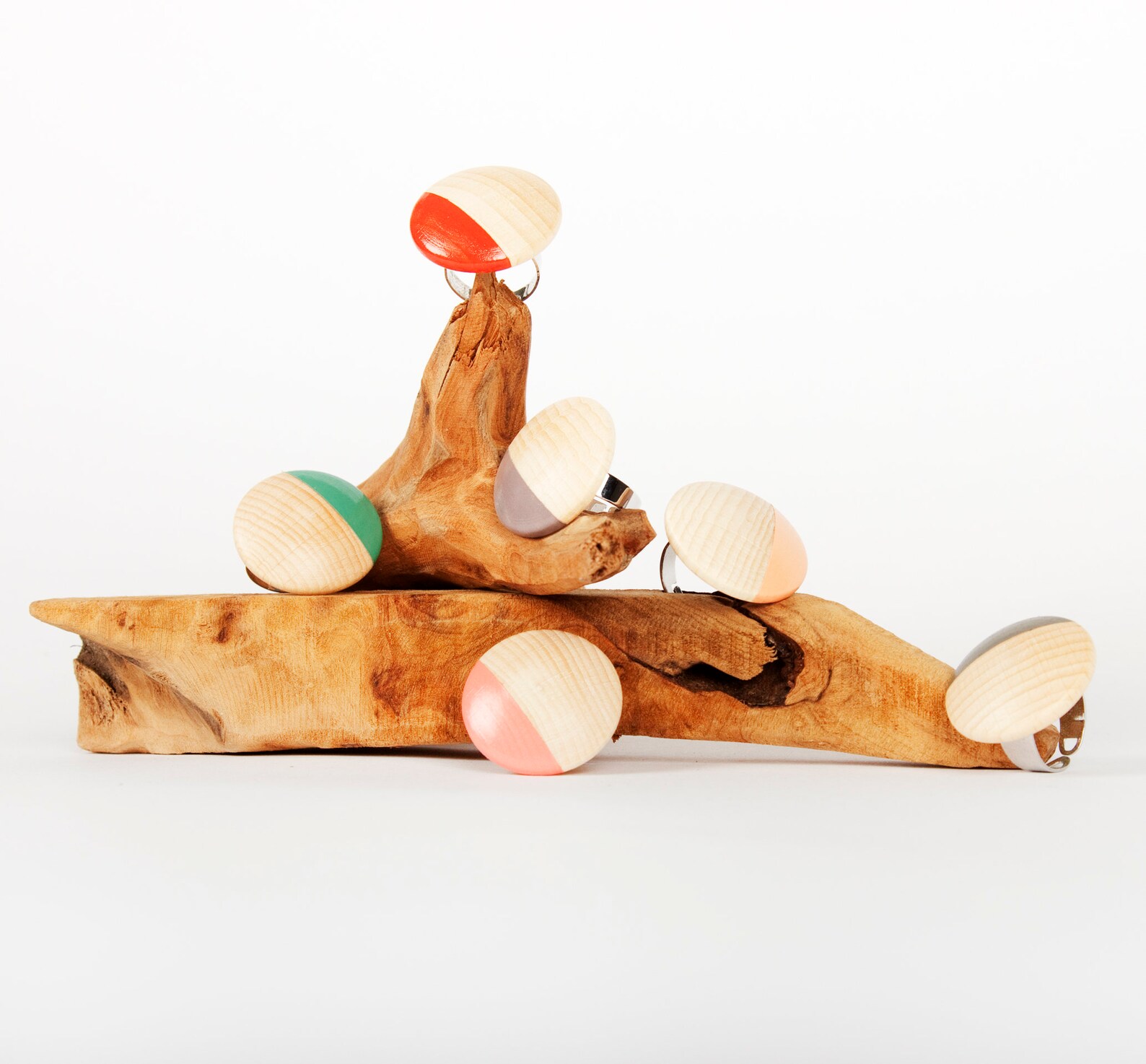 Ring hout, rond, cadeau, verjaardag, dames, kado, vriendschap, vriendin ...