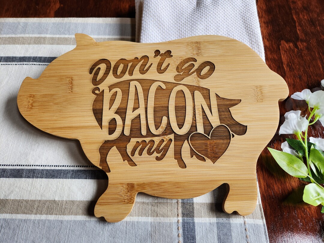 Custom Pig Shaped Wooden Cutting Board, Cheese Board, Charcuterie Board ...